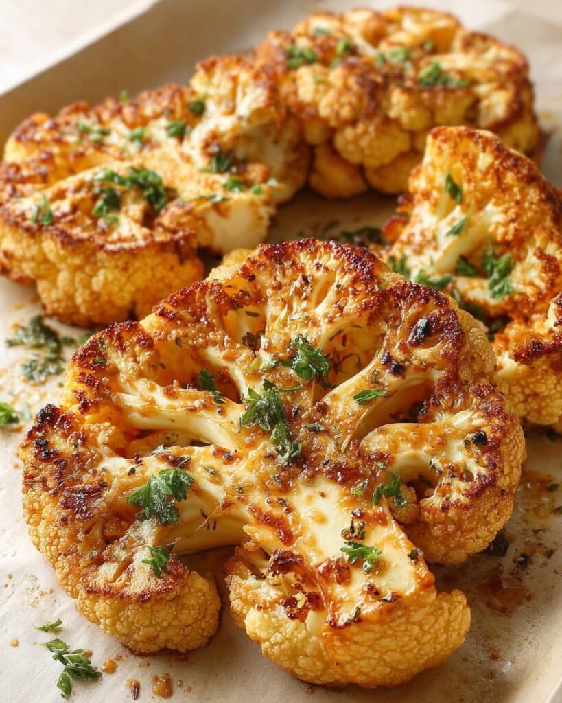Delicious Baked Cauliflower Steaks – Easy Vegan Main Dish – Health Recipes